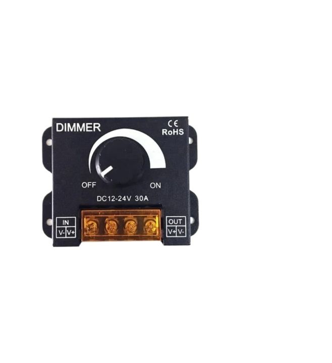 LED DIMMER DC 12V 30A FOR LED STRIP LIGHT AND MODULE | Daraz.pk