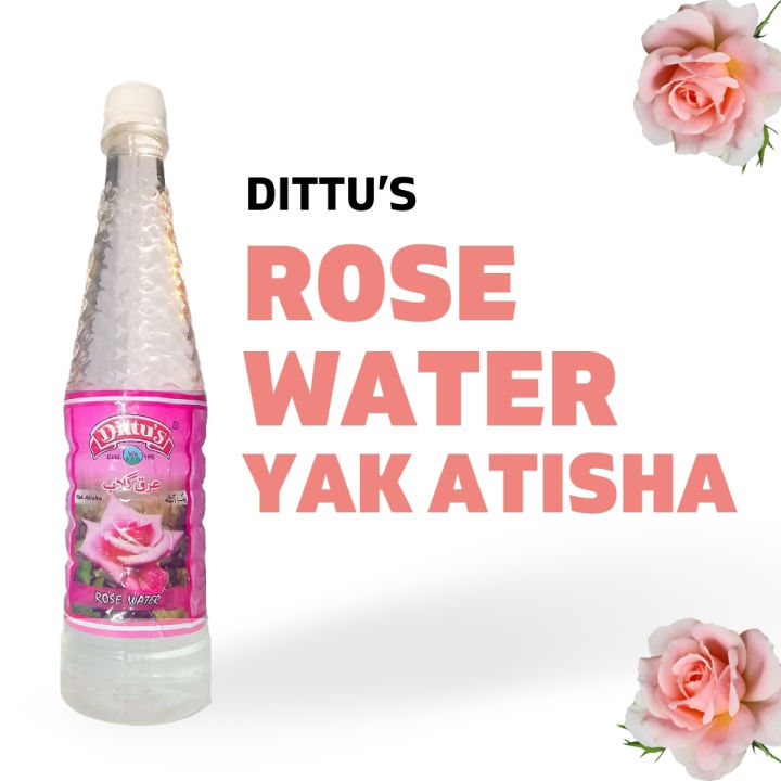 Dittu Arq e Gulab | Rose Water | Arq e gulab | Organic Rose Water for ...