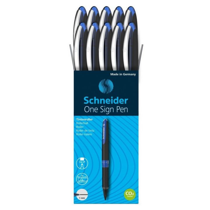 Schneider One Sign 1.0mm Rollerball Pen (10 Pens) Ideal for Distinctive ...