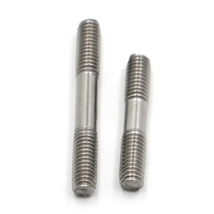 M3 M4 M5 M6 M8 Metric 304 Stainless Steel Stud Bolts Screw Rod Double ...