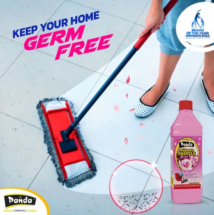 Panda Perfumed Phenyle 500 ML Rose Disinfectant Floor Cleaner Phenyl ...