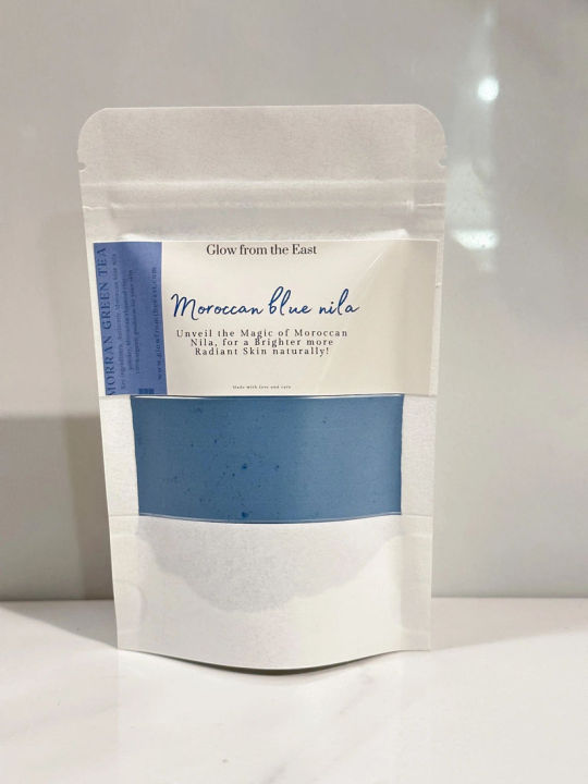 Moroccan Beauty Blue Nila Powder – Nila Powder - Face Glow - Moroccan ...