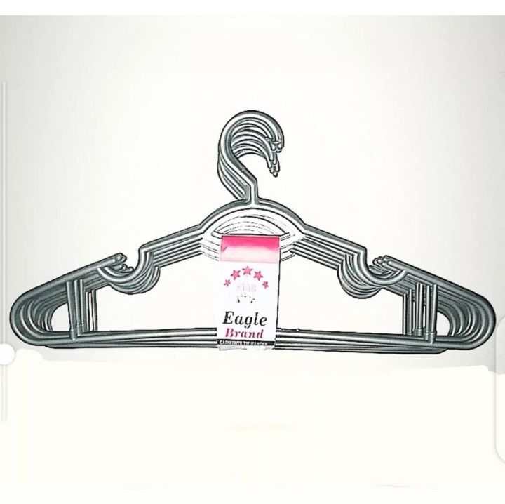 pack of 12-plastic grey hangers large size for men and woemen, best ...