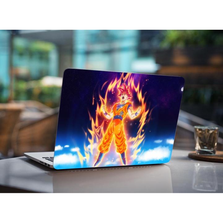 Son Goku Dragon Ball Laptop Notebook Skin Sticker Cover Art Laptop Skin ...