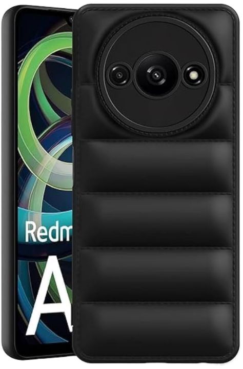 Xiaomi Redmi A3X A3 2024 Puffer Case with Open Camera Lens Protection ...