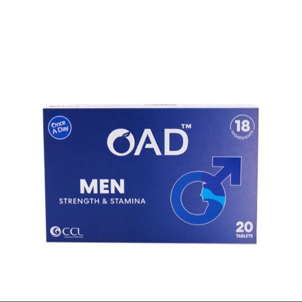 OAD Men Multivitamin Tablets – Blister Pack of 20 Over the Counter Medicines | Daraz.pk