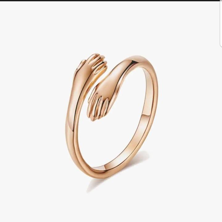 Hug ring for Girls | Trendy couple hug rings | adjustable size ...