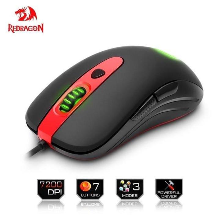 Redragon M703 Gerberus 7200DPI High Performance Wired Gaming Mouse ...