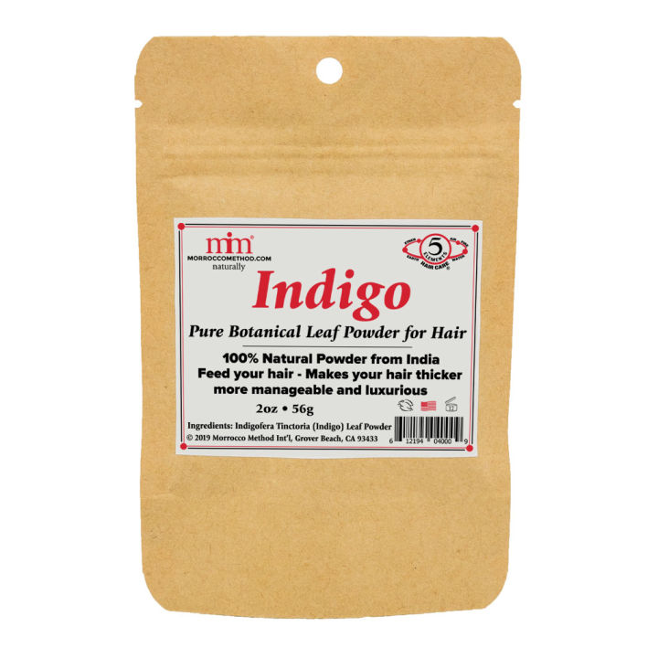 Morrocco Method Natural Henna Hair Color : Indigo Powder 250g | Daraz.pk