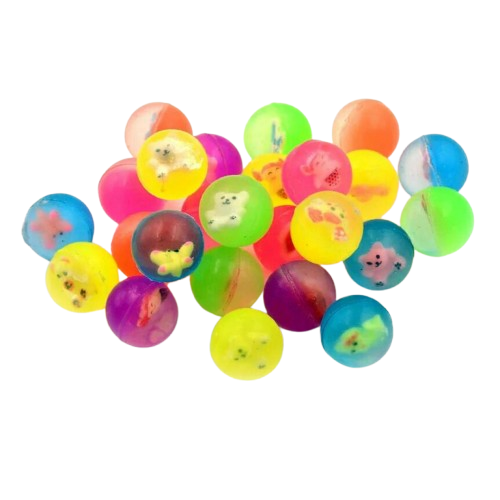 Sim Sim Balls – Pack of 6 Colorful Plastic Balls in Small, Medium ...
