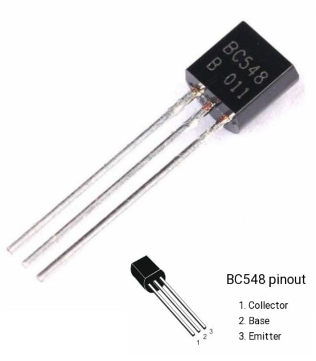 10pcs BC548 NPN Bipolar Transistor BC548 NPN Bipolar Transistor | Daraz.pk