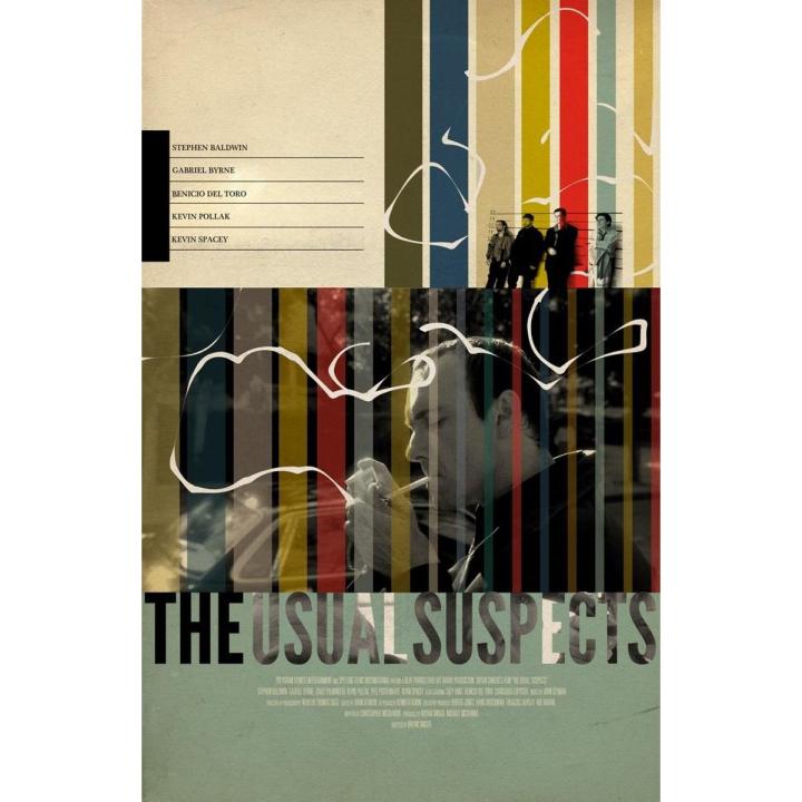 The Usual Suspects Movie Posters Movies 2.0 Vinyl Paper Quotes Vintage ...