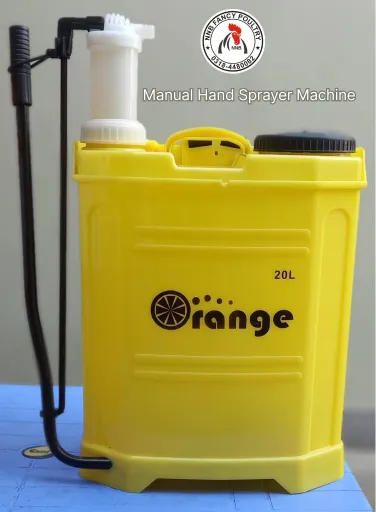 ORANGE Manual Hand Sprayer Machine 20 Liter Single Pump and DOUBLE PUMP ...