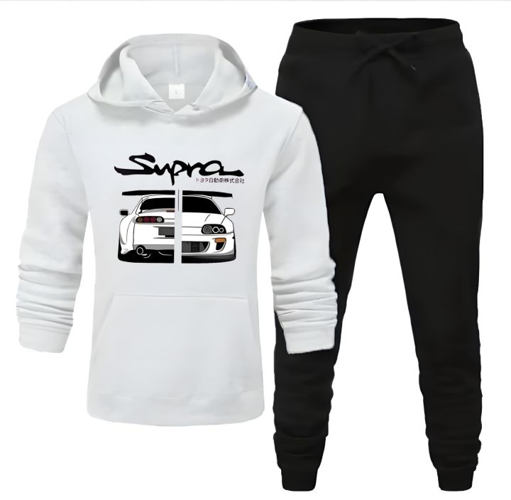 Tracksuit For Winter Trendy And Smart Supra Car Printed Gym Wear Track ...