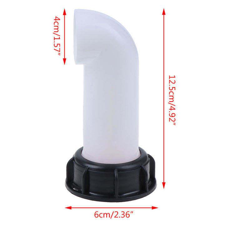 IBC Tank Drain Cover Extension Spout Hose Nozzle Tap Cap Valve Female ...