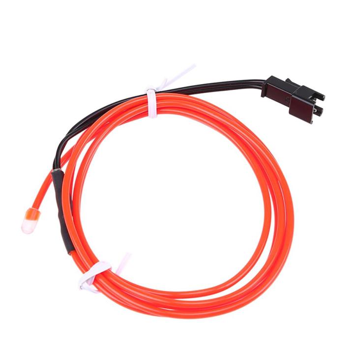 Neon Light Glow EL Wire String Strip Rope Tube Light Car Interior ...