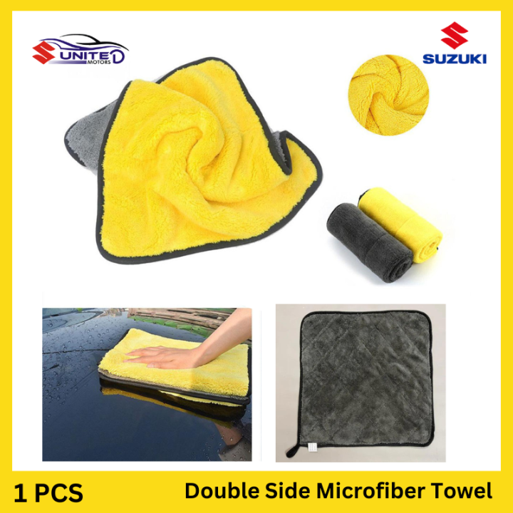 car drying towel Double Sided, Microfiber Towel for car, cleaning good ...