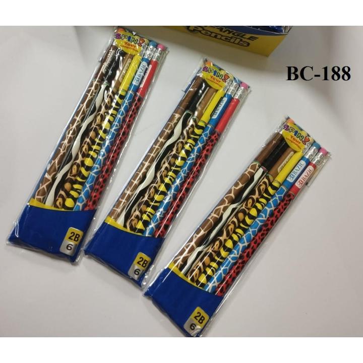 Versatile 6-Piece Pencil Set for All Your Writing and Sketching Needs ...