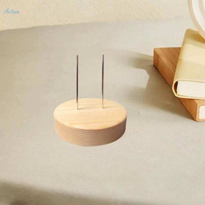 Crochet Dolls Display Stand DIY Pin Wooden Base Doll Display Holders ...