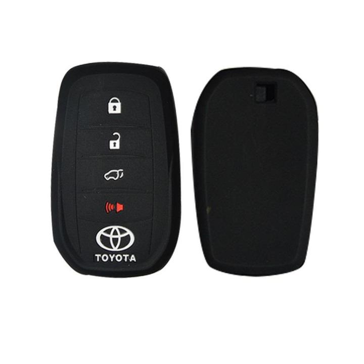 Toyota Fortuner Push Start Silicone PVC Key Cover Model 2017-2019 ...