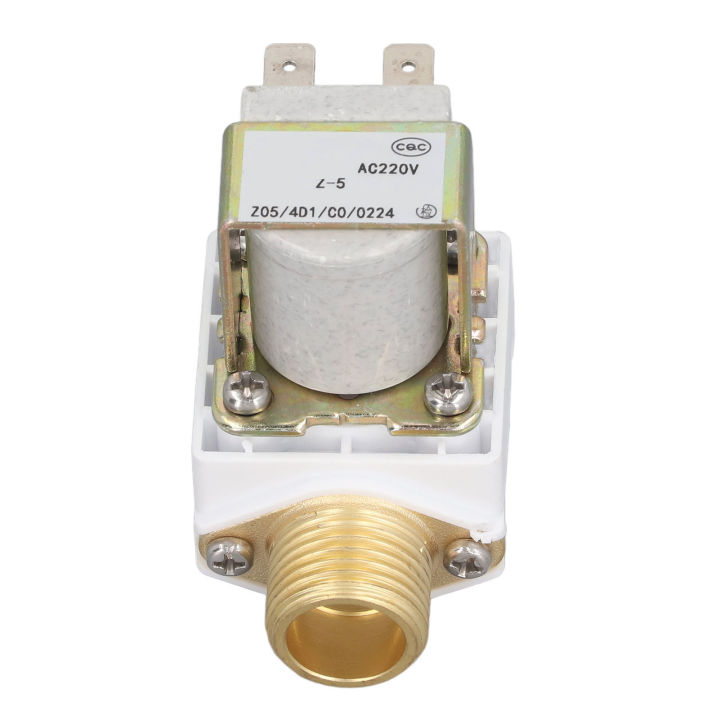 Water Electric Solenoid Valve Backflow Stop Function Water Inlet Flow ...