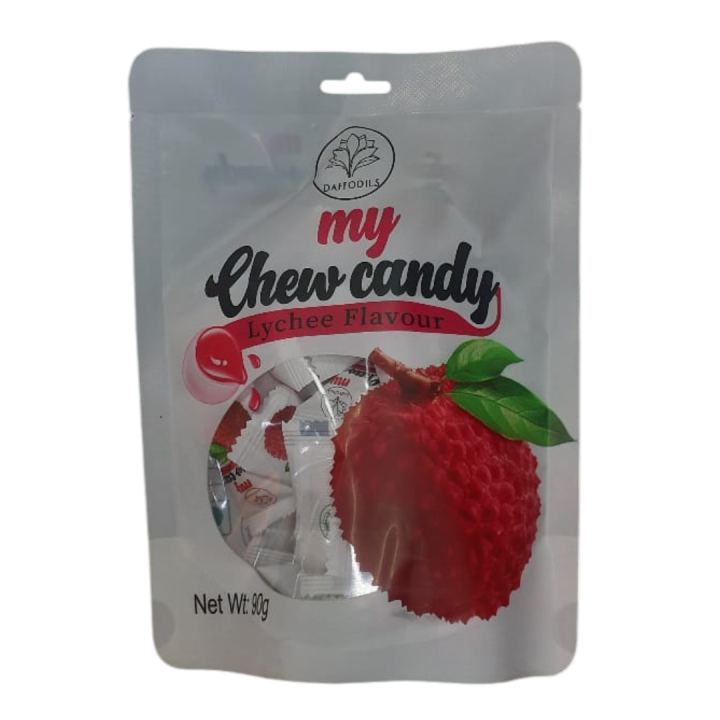 My Chew Candy Lychee Flavour – 90g | Imported Soft & Chewy Fruit Candy ...