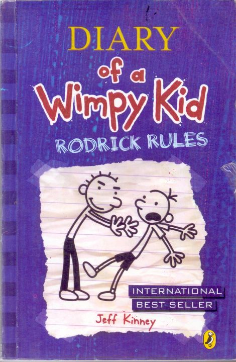 Diary Of A Wimpy Kid Rodrick Rules Book By Jeff Kinney | Daraz.pk