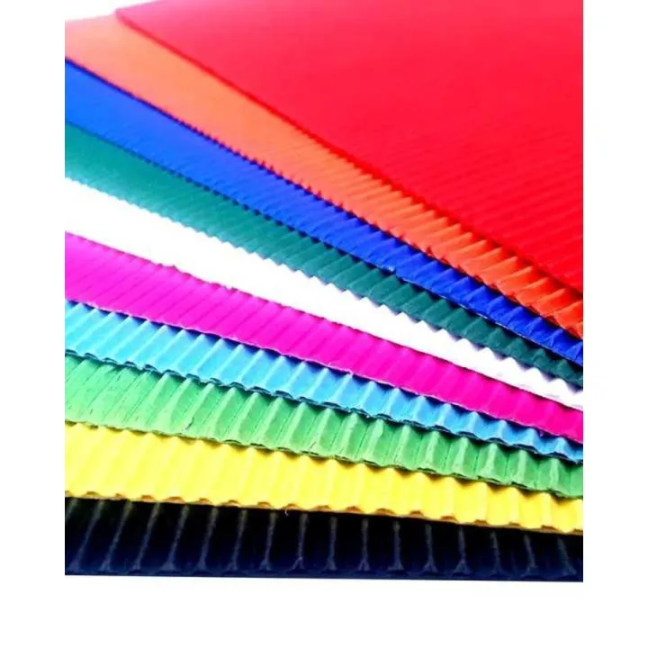 Original Pack of 10 Simple Corrugated Cardboard Sheets for Crafts ...