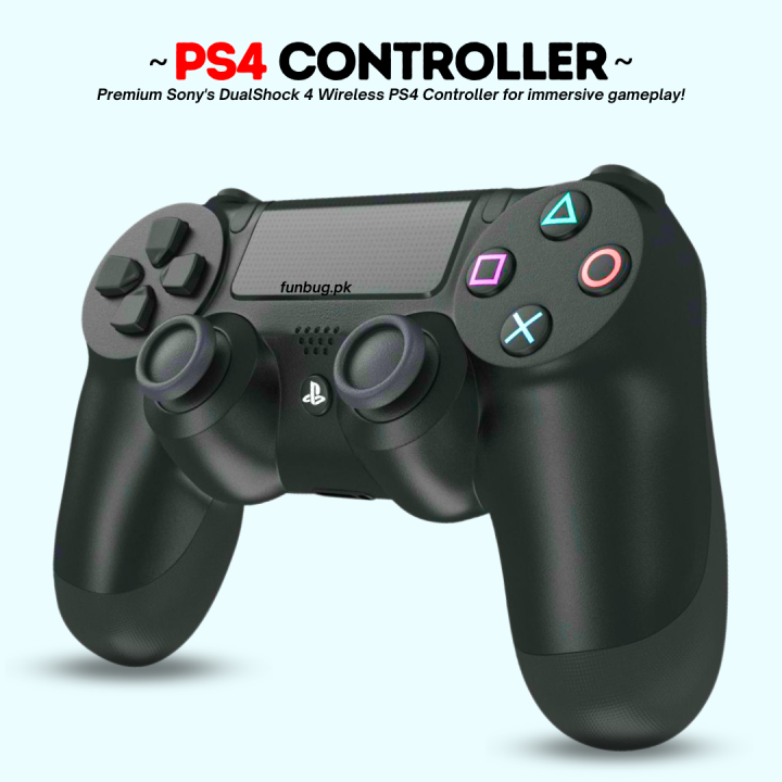 【Premium】 DualShock 4 Wireless PS4 Controller ~ Bluetooth PlayStation 4 Controller ~ JoyStick ...