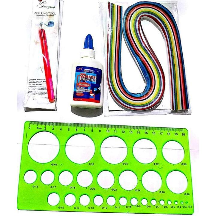 7 Pcs Paper Quilling Tool Kit Paper Craft DIY Tool... | Daraz.pk