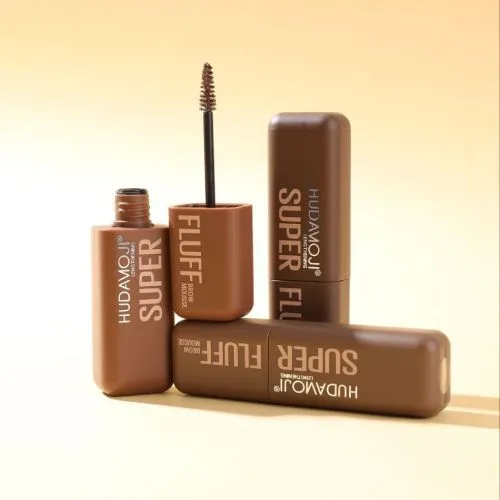 Hudamoji Super Fluff Brow Mousse | Long-Lasting Volumizing Eyebrow Gel ...