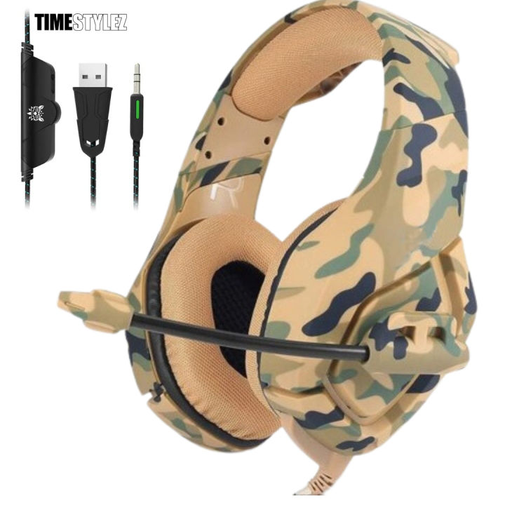 Time Stylez K1B PRO Stereo Gaming Headset. Featuring noise canceling ...