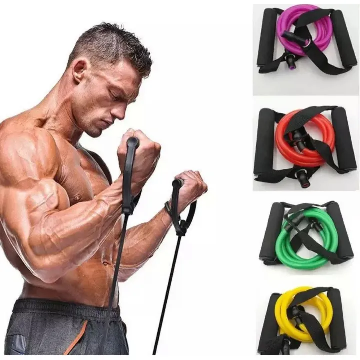 Resistance rope Plastic hook pull rope kit for Bodybuilding | Daraz.pk