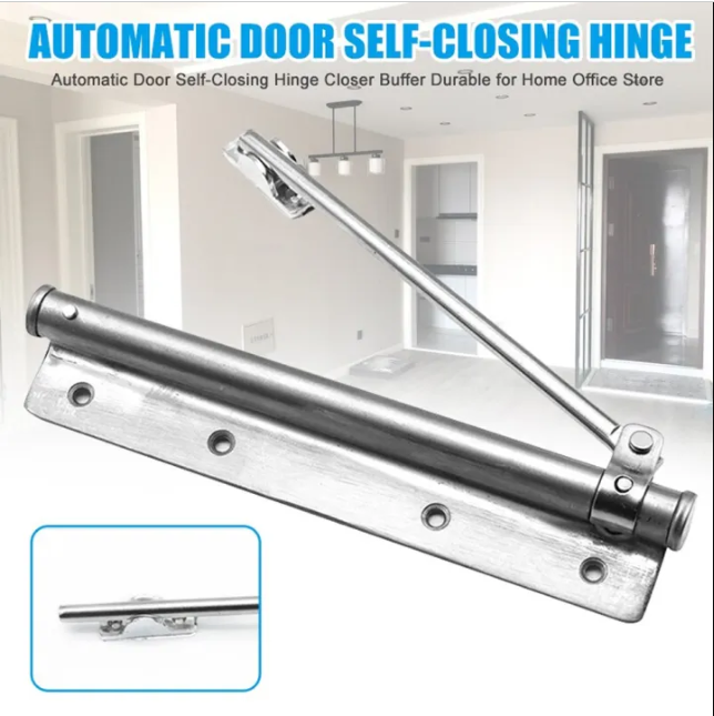 Adjustable Door Closer, Aluminum Alloy Automatic Door Closer, Spring ...