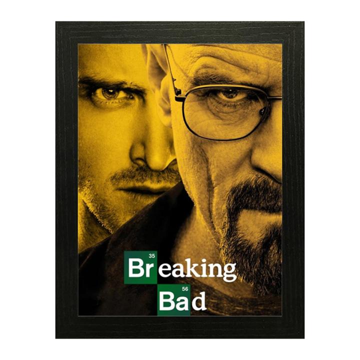 Breaking Bad Themed TV Show Wall Art Frame For Office and Home Decor ...
