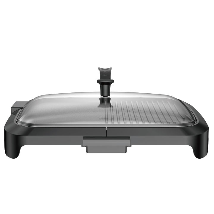 TOTAL Electric Grill BBQ Griller Portable BBQ Grill Plate Indoor BBQ ...