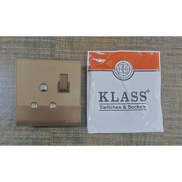 Klass Power Plug 3 in 1 Metal Base, 1 Year Warranty with Copper Points ...