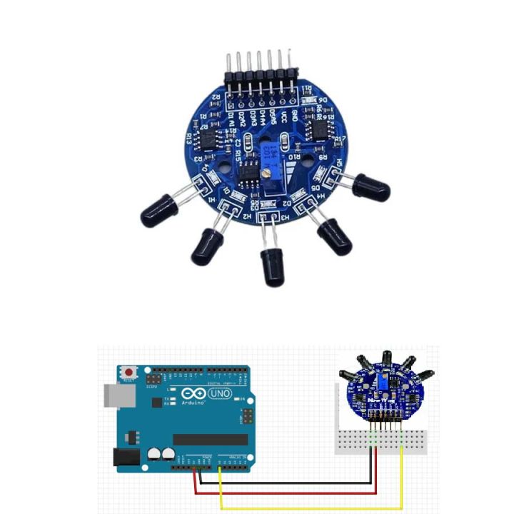 5 Channel Flame Sensor Module | Daraz.pk
