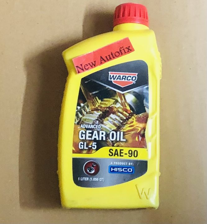 Car manual Transmission Gear Oil Warco SAE 90 01 Liter | Daraz.pk