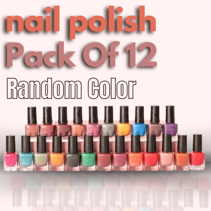 Nail Polish - Nail Paints Pack of 1, 12 , 24 , 36 - Colorfull Peel Off ...