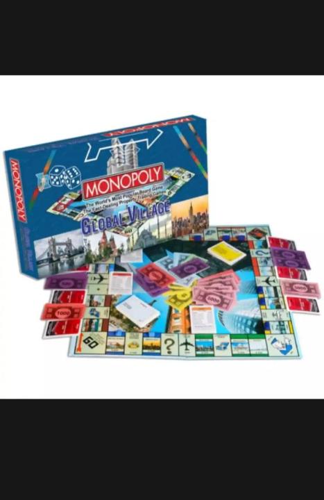 Monopoly Global Village Property Trading Game Original - Monopoly Plus ...