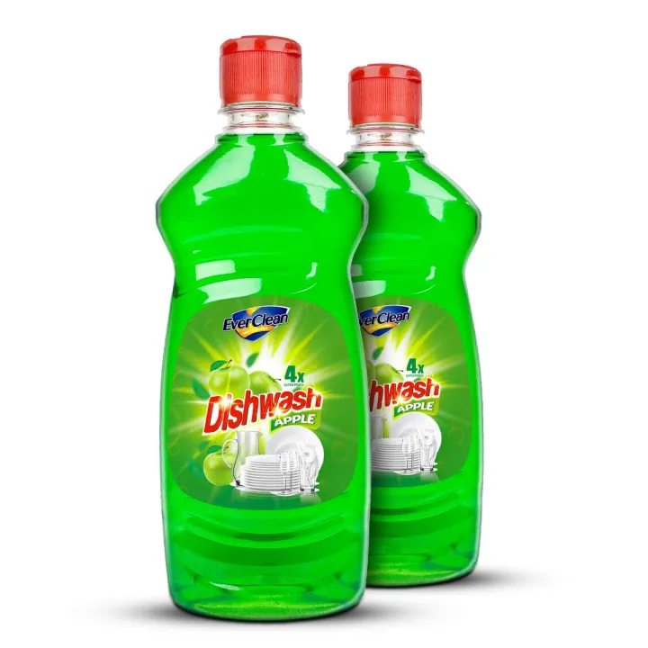 Ever Clean Apple Dishwash - Liquid Dishwash - Dish Cleaner - Extra ...