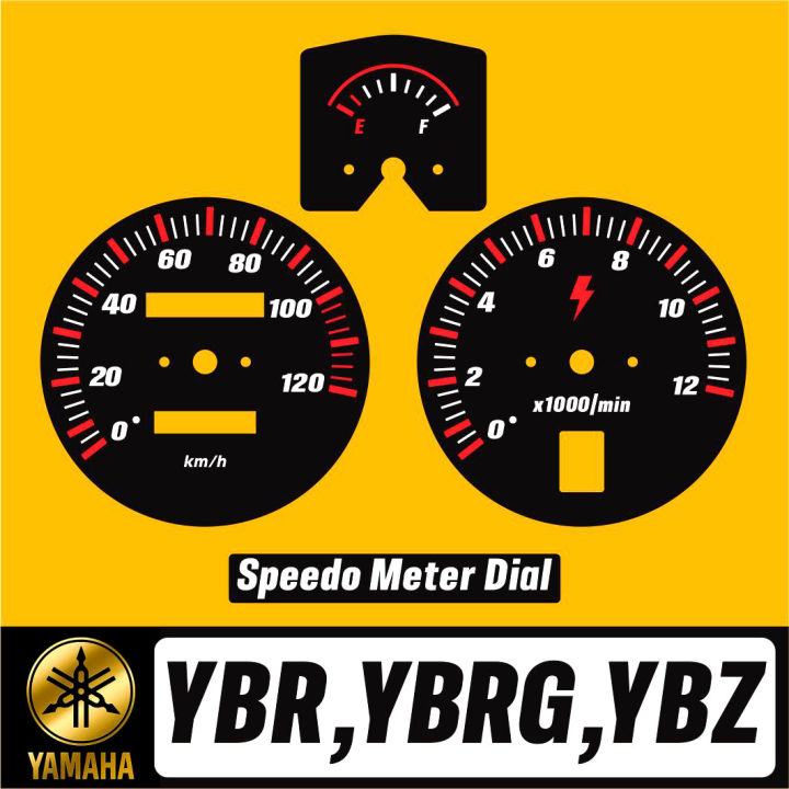 Yamaha YBR YBRG YBZ 125 Speedo Meter Dial Pad | Daraz.pk