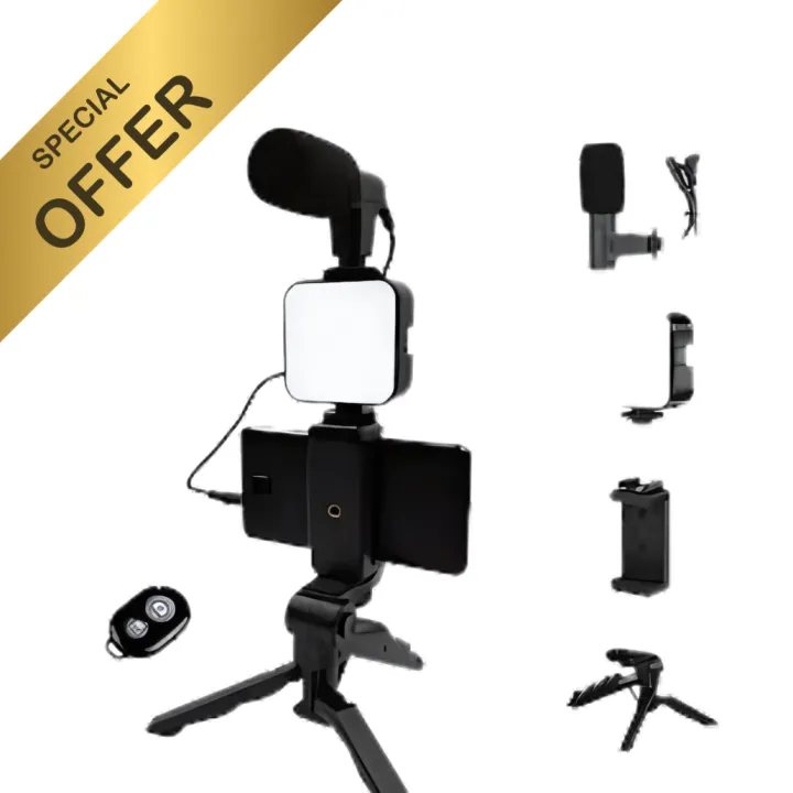 AY-49 Video Making Kit: Ultimate Vlogging & Live Streaming Set with ...