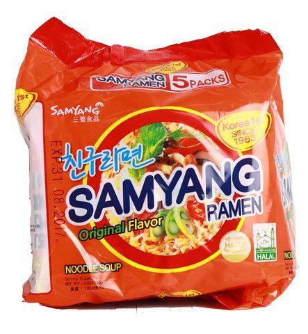Samyang Original Noodles 600 gram (Pack of Five) | Soupy Noodles ...