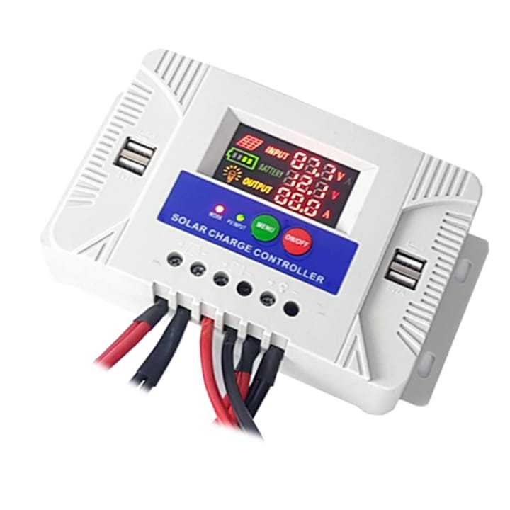 PWM Solar Controller 30A / 50A with Multiple USB sockets and Capacity ...
