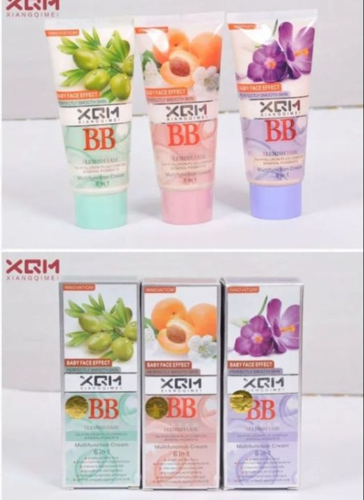 XQM BB Cream 6 in 1 Blemish Base – Multifunction Baby Face Foundation ...