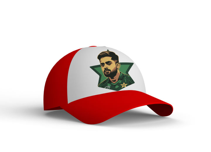 Babar Azam Picture Cap – Premium Quality Cricket Fan Cap for Men ...