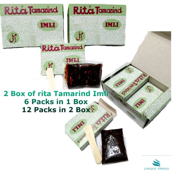 2 Box of Rita Tamarind Imli Khatti Meethi Imli Childhood Snacks ( Total ...