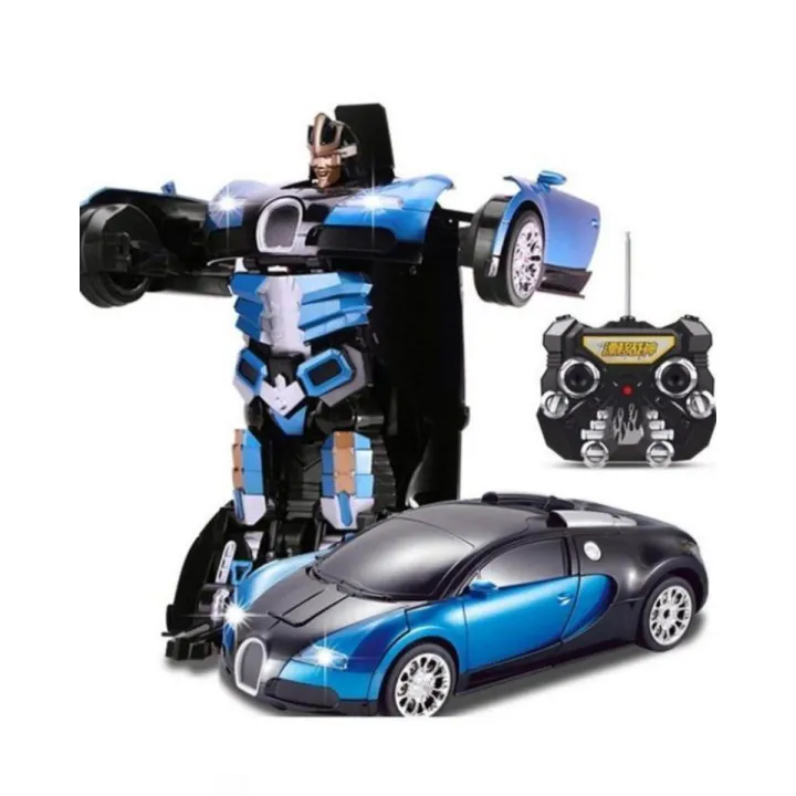 RC Bugatti Transformer - Blue | Daraz.pk